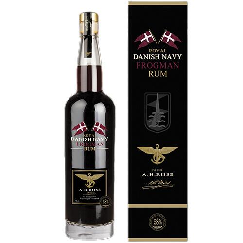 A.H. Riise - Royal Danish Navy - Frogman - Edition Rum 58 % - Dansk ...
